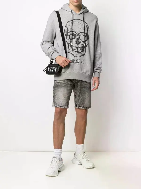 Philipp Plein Skull Print Hoodie