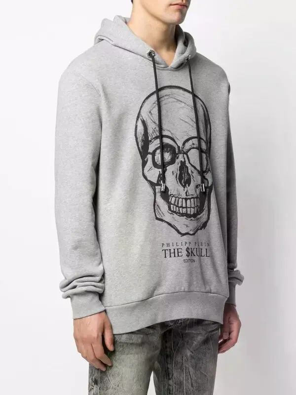 Philipp Plein Skull Print Hoodie