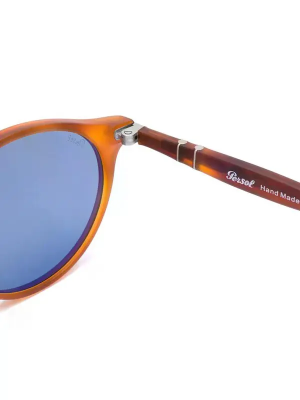 Persol Round Frame Sunglasses - Brown
