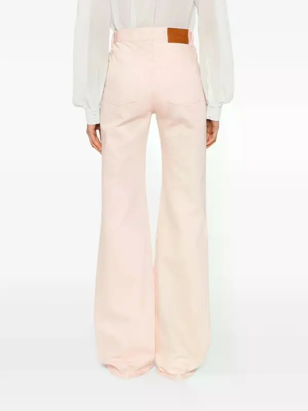 Chloé Flared Jeans - Pink