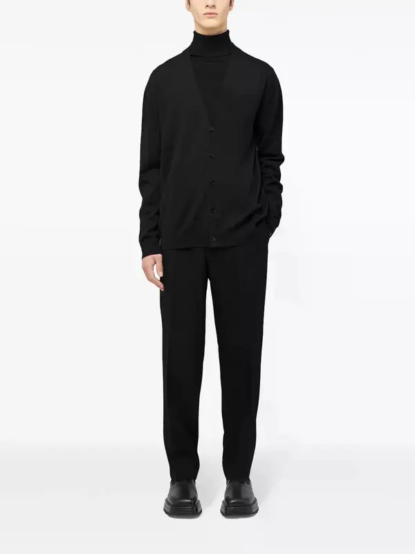 JIL SANDER V-neck Wool Cardigan