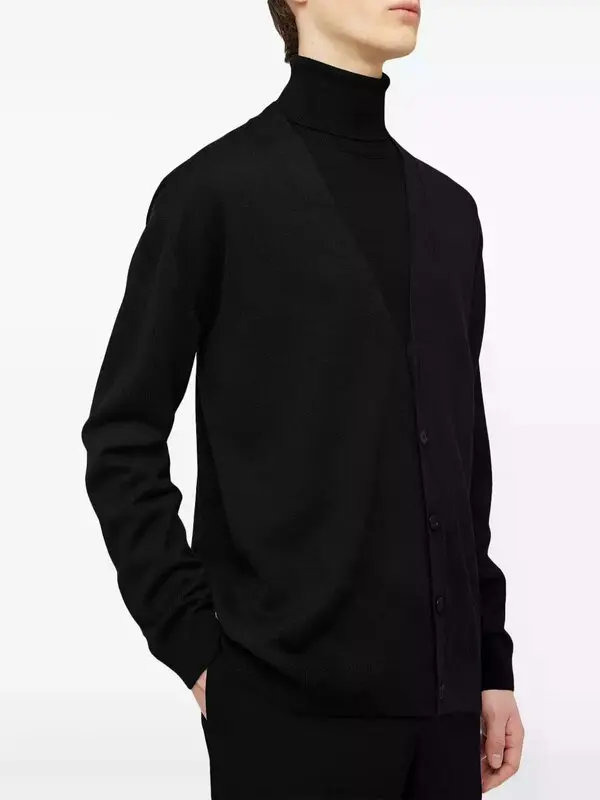 JIL SANDER V-neck Wool Cardigan