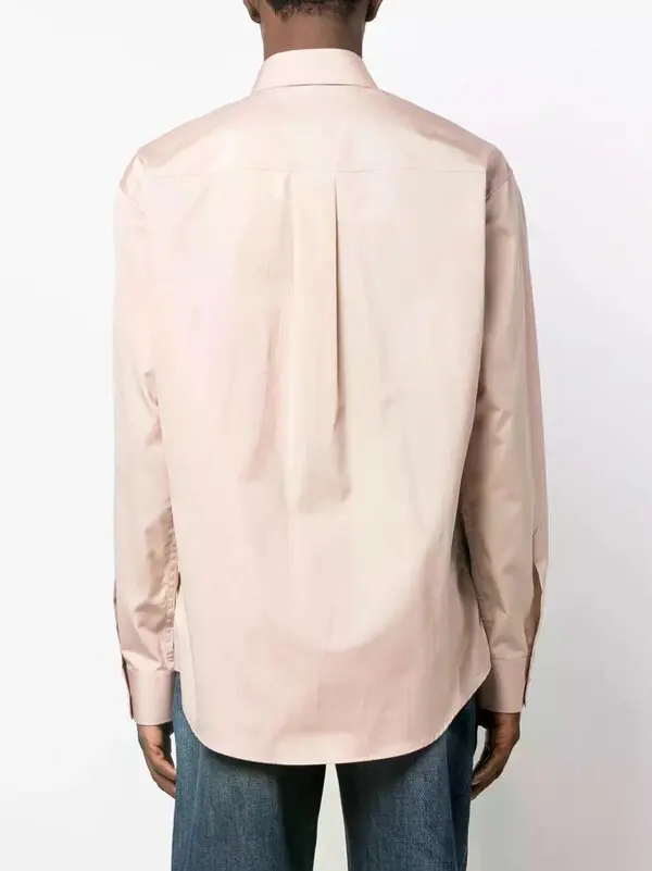 Dsquared2 Logo-print Cotton Shirt - Pink