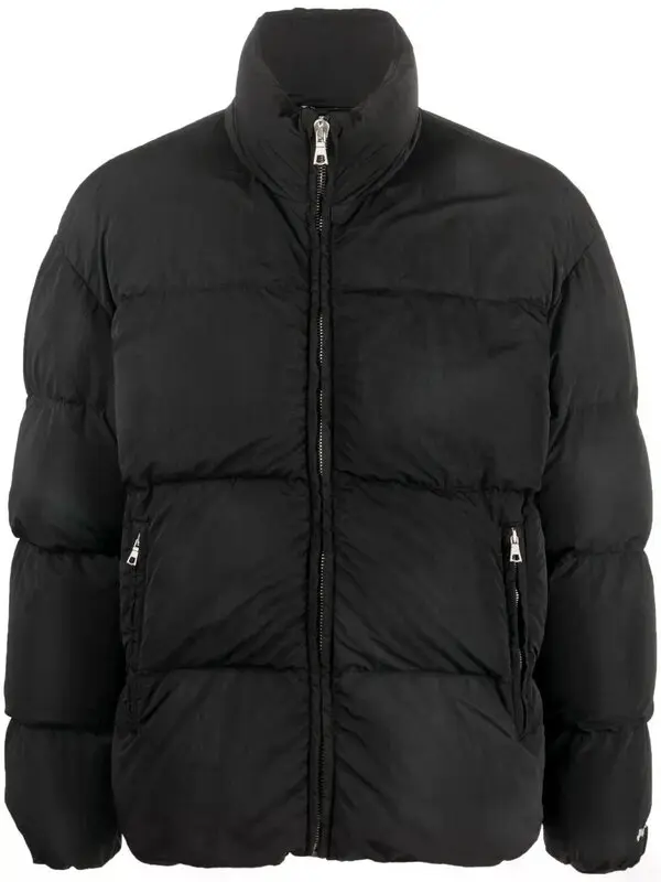 Palm Angels Logo-embroidered Padded Jacket