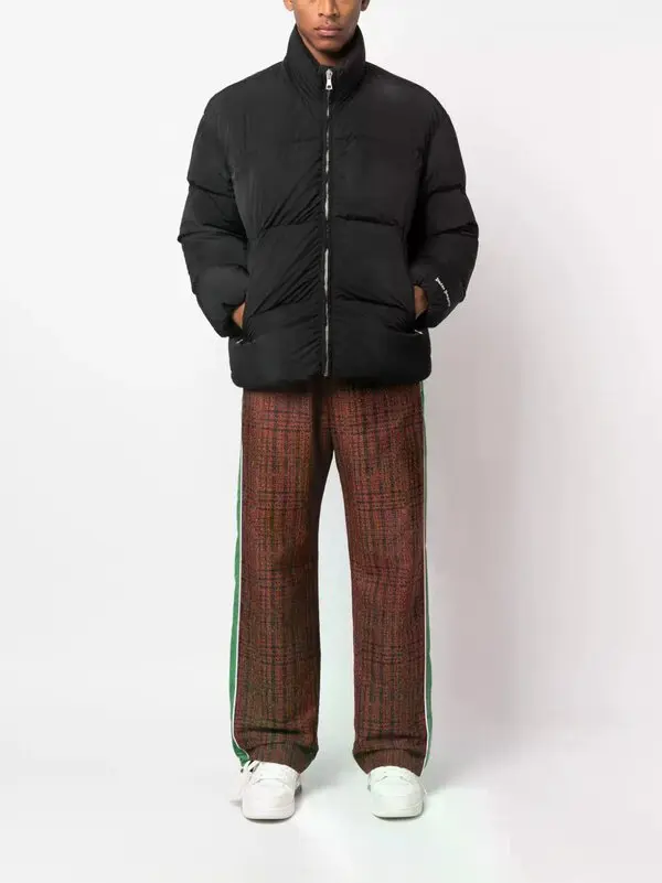 Palm Angels Logo-embroidered Padded Jacket