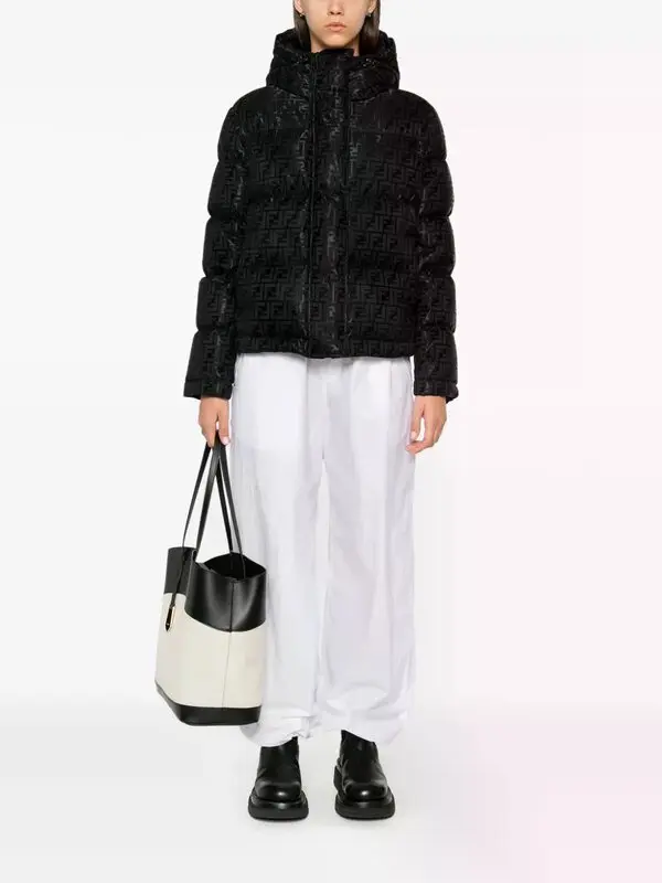 Fendi Ff-pattern Puffer Jacket