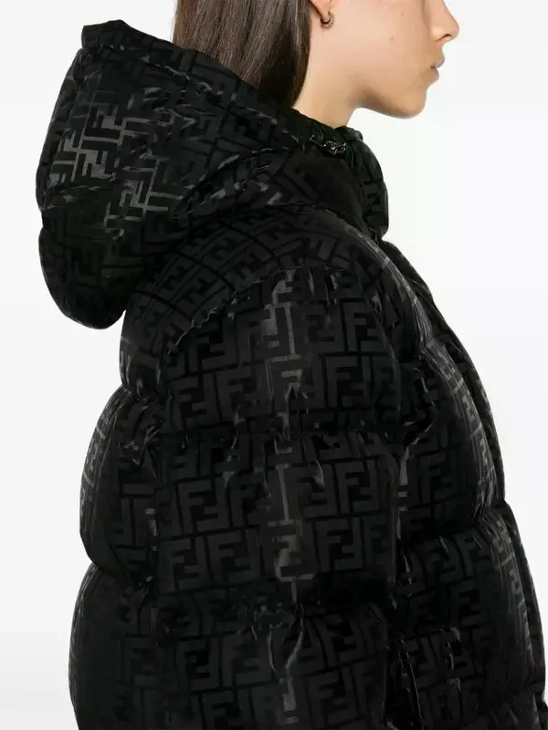 Fendi Ff-pattern Puffer Jacket