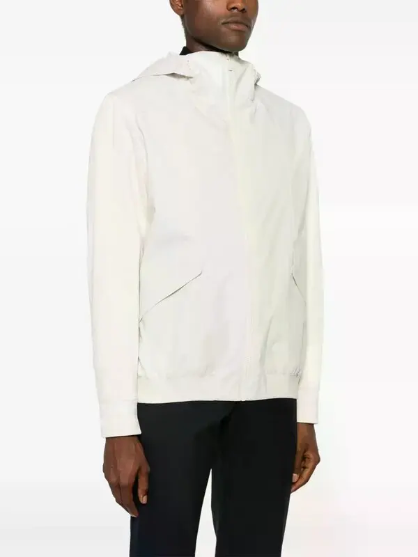 BOSS Logo-patch Hooded Jacket