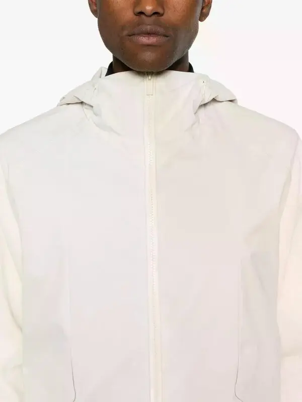 BOSS Logo-patch Hooded Jacket
