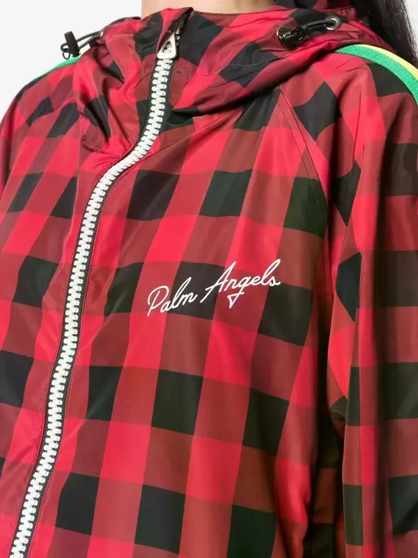 Palm Angels Embroidered Logo Windbreaker