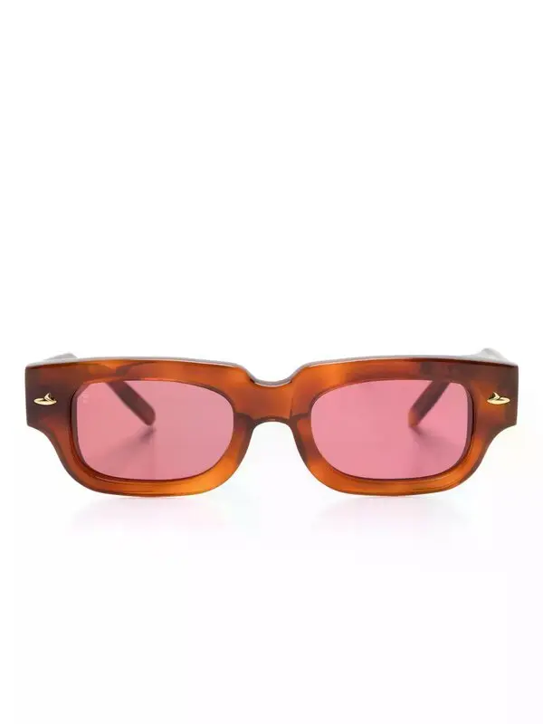 SESTINI EYEWEAR Tortoiseshell-effect Sunglasses - Brown
