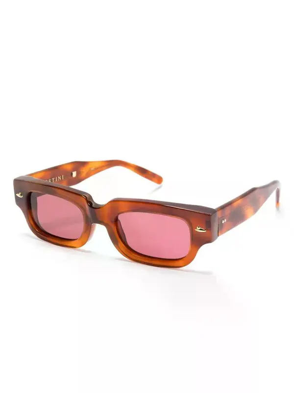 SESTINI EYEWEAR Tortoiseshell-effect Sunglasses - Brown
