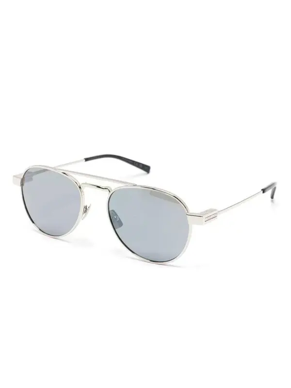 Saint Laurent Pilot-frame Sunglasses - Silver
