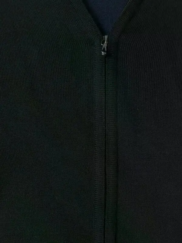 John Smedley High Neck Zipped Cardigan