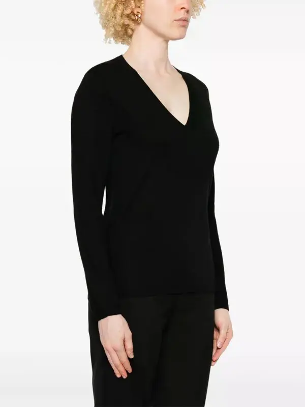 Max Mara Borel Top - Black