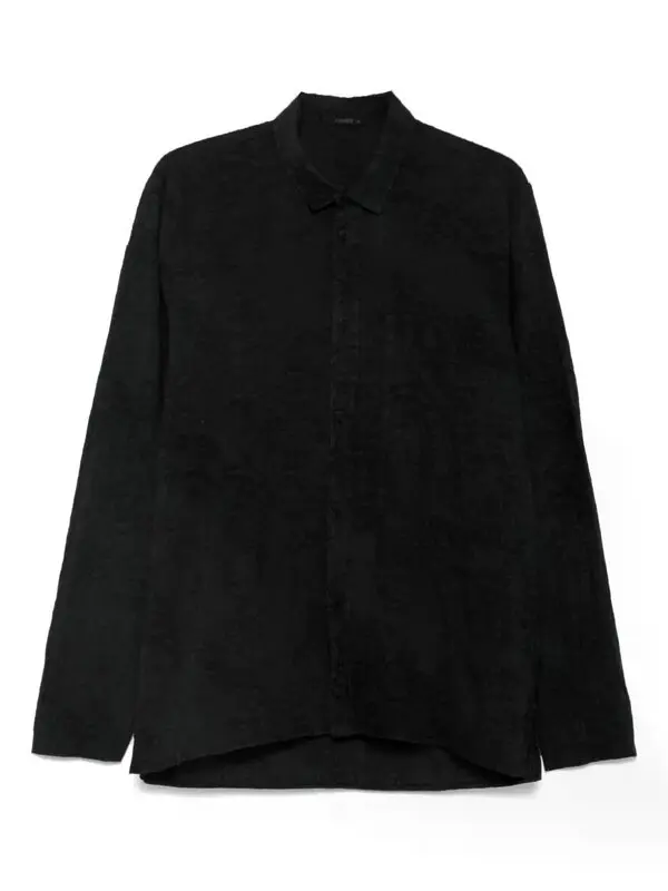 Transit Classic-collar Shirt - Black