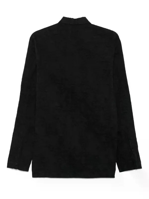 Transit Classic-collar Shirt - Black