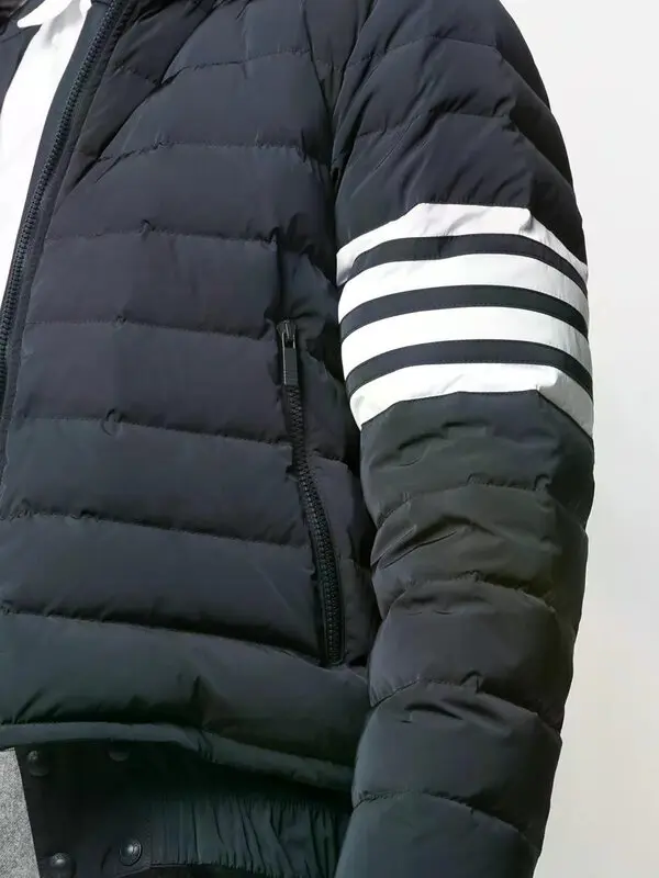 Thom Browne 4-bar Stripe Padded Jacket - Blue
