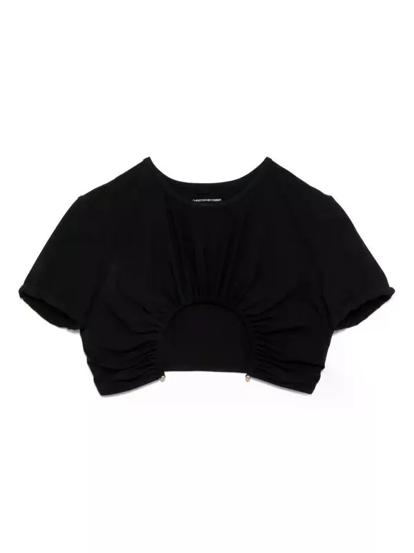 Christopher Esber U Prong Tee - Black