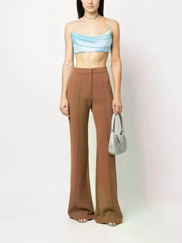 Alex Perry Draped Cropped Corset