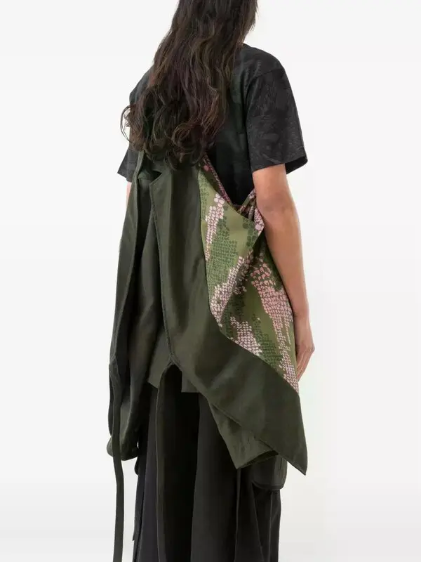 MAHARISHI Wrapped-front Blazer