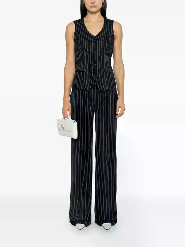 MITILIANE COUTURE Pinstriped Vest