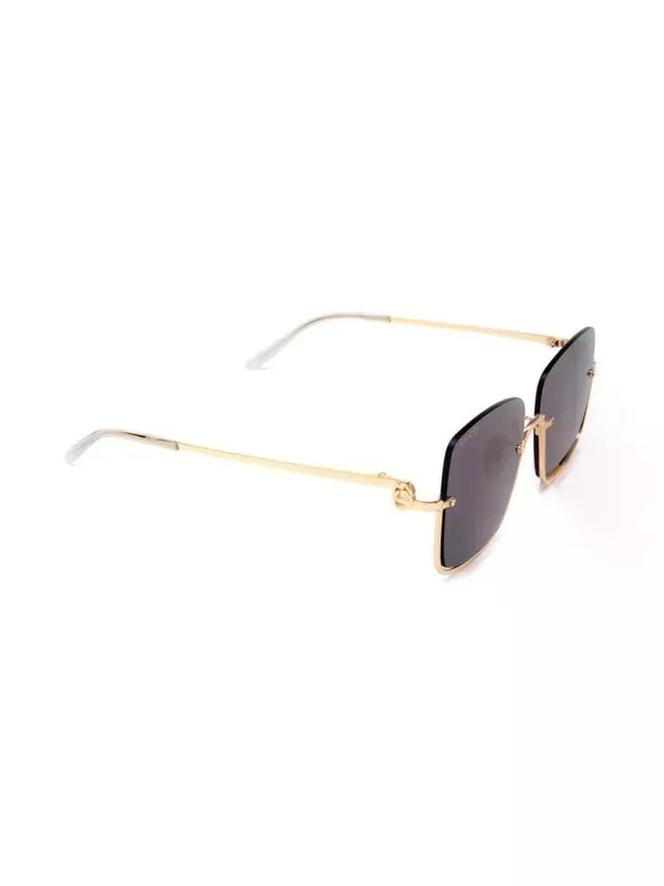 Gucci Square-frame Tinted Sunglasses