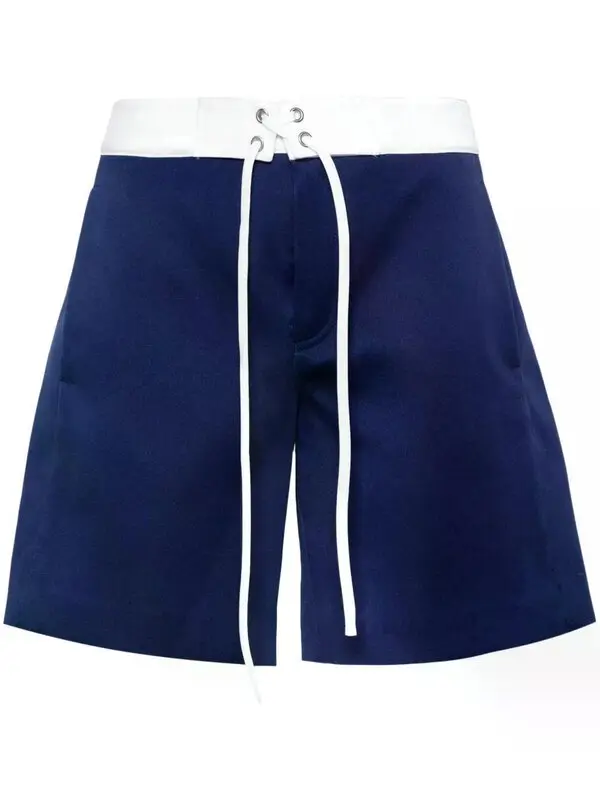 Miu Miu Colour-block Shorts