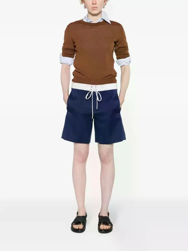 Miu Miu Colour-block Shorts