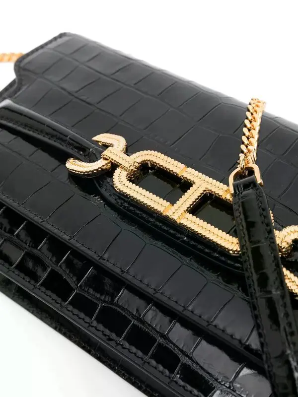 TOM FORD Whitney Crocodile-embossed Shoulder Bag