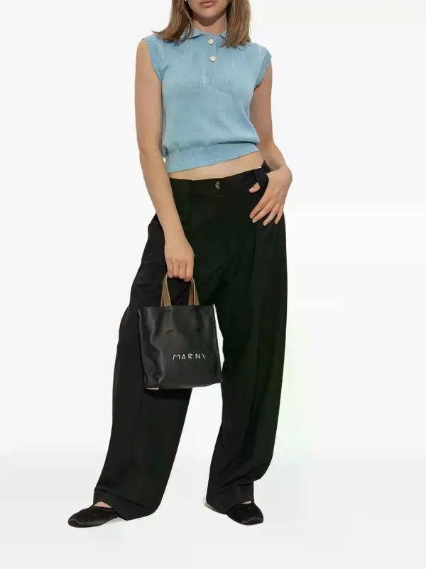 Marni Leather Ballet Flats