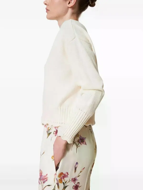 TWINSET Scallop-edge Sweater