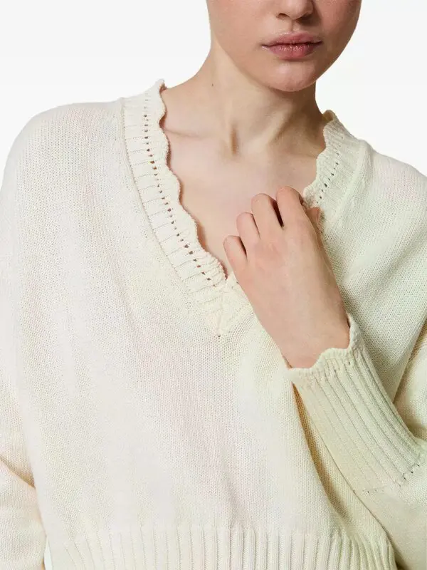 TWINSET Scallop-edge Sweater