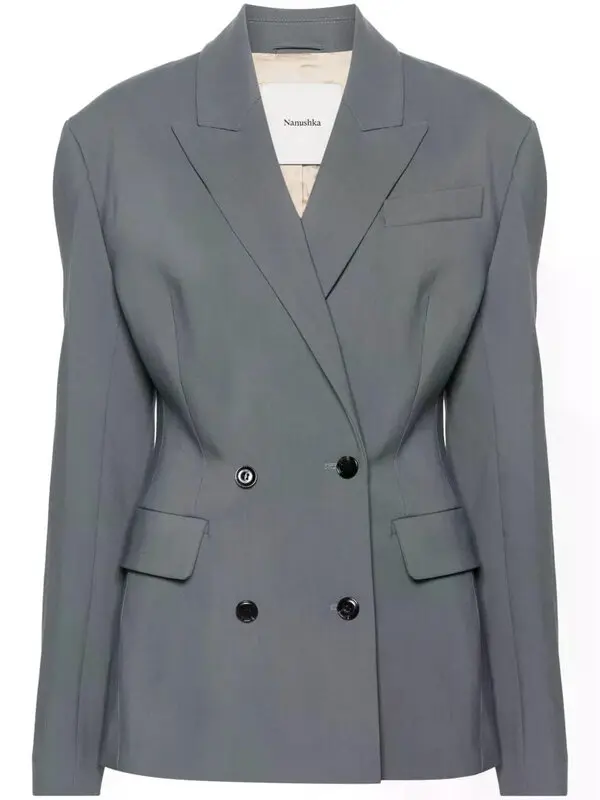 Nanushka Laane Double-breasted Blazer