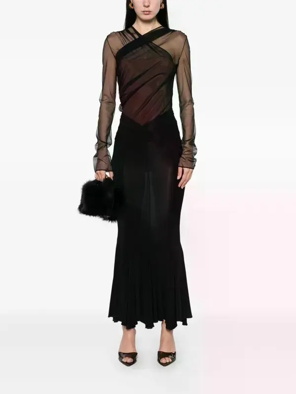 NENSI DOJAKA Yasmin Midi Skirt