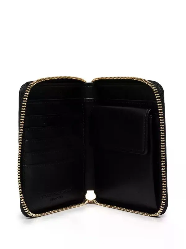Stella McCartney Logo-print Zip-around Wallet - Black