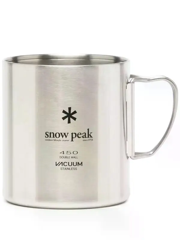 SNOW PEAK Mg-214 Logo-print Cup - Silver