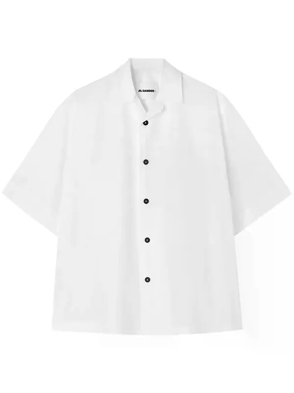JIL SANDER Short-sleeve Cotton Shirt