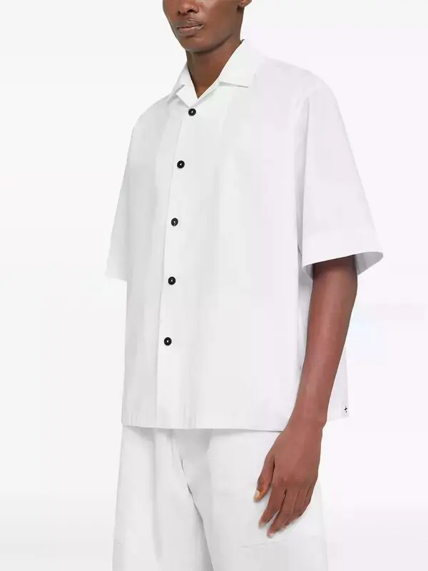 JIL SANDER Short-sleeve Cotton Shirt