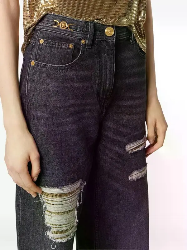 Versace Medusa '95 High-rise Jeans