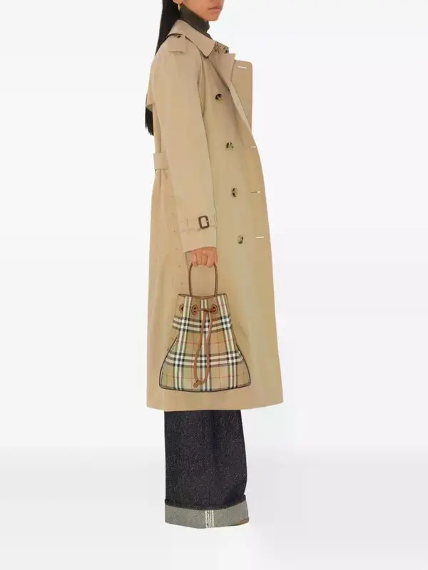 Burberry Check Bucket Bag