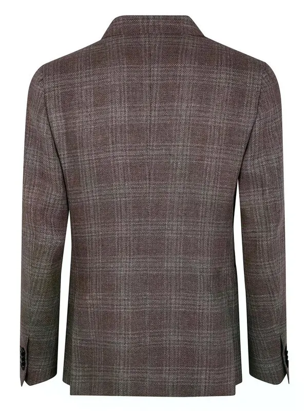 Zegna Check-pattern Blazer