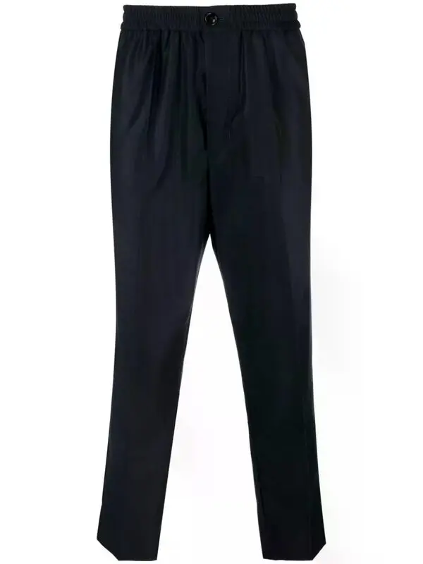 AMI Paris Cropped Tailored Trousers