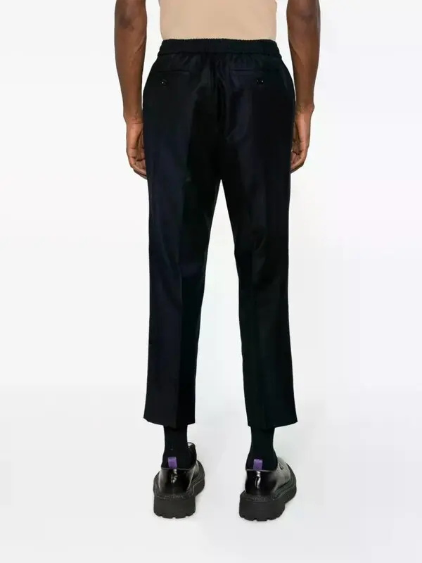 AMI Paris Cropped Tailored Trousers