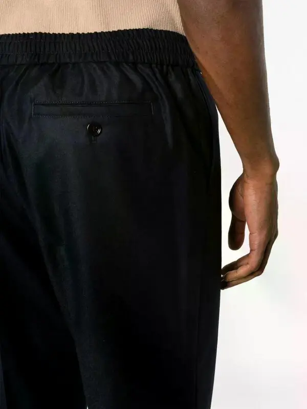 AMI Paris Cropped Tailored Trousers