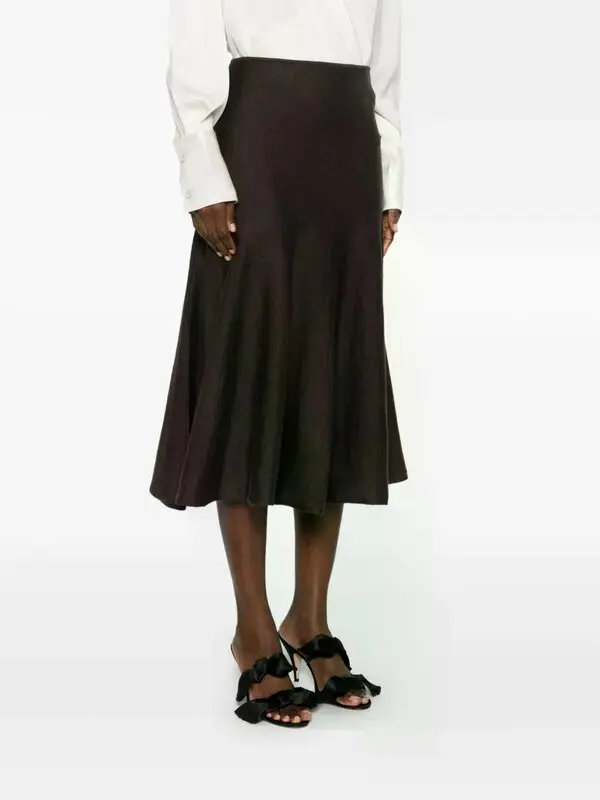 Khaite Mayu Midi Skirt