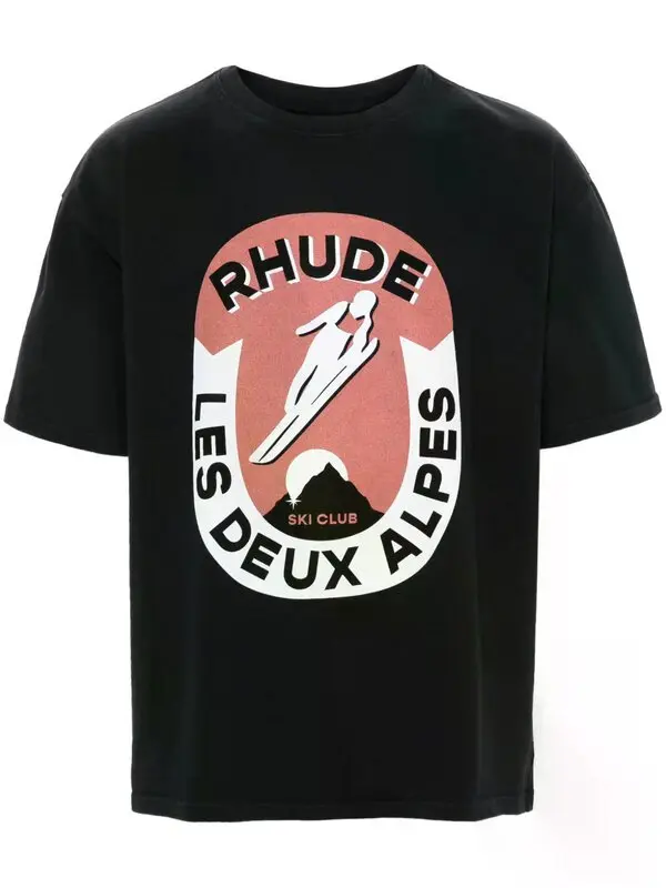 Rhude Logo-print Cotton T-shirt