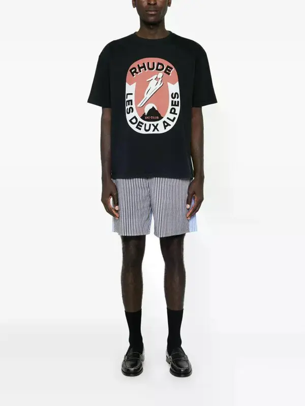 Rhude Logo-print Cotton T-shirt