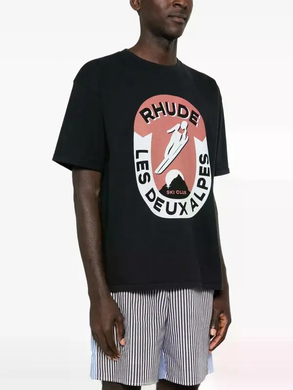 Rhude Logo-print Cotton T-shirt
