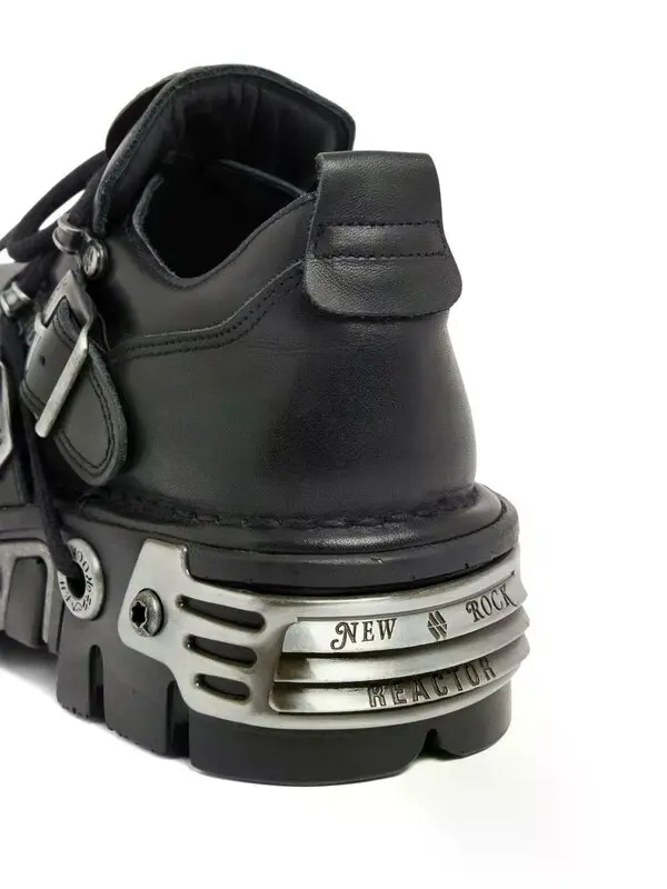 Rabanne X New Rock Leather Derby Shoes